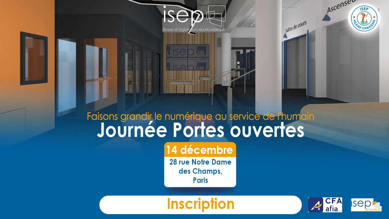 JPO de l'Isep en janvier - Isep